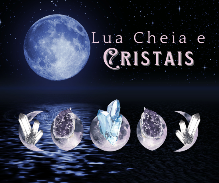 Ritual da Lua Cheia com Cristais: Manifeste seus Sonhos e Atraia ...